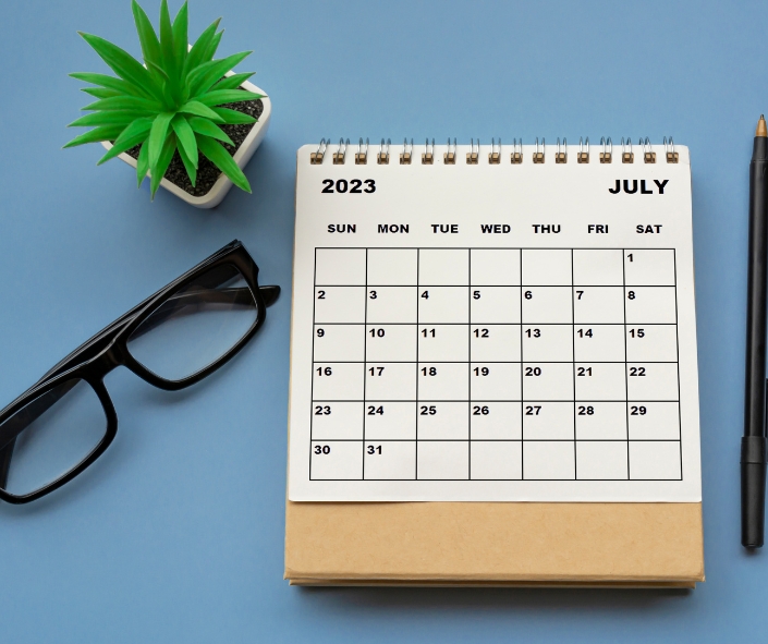 Calendario del mes de Julio en Colombia | Alegría y tradición