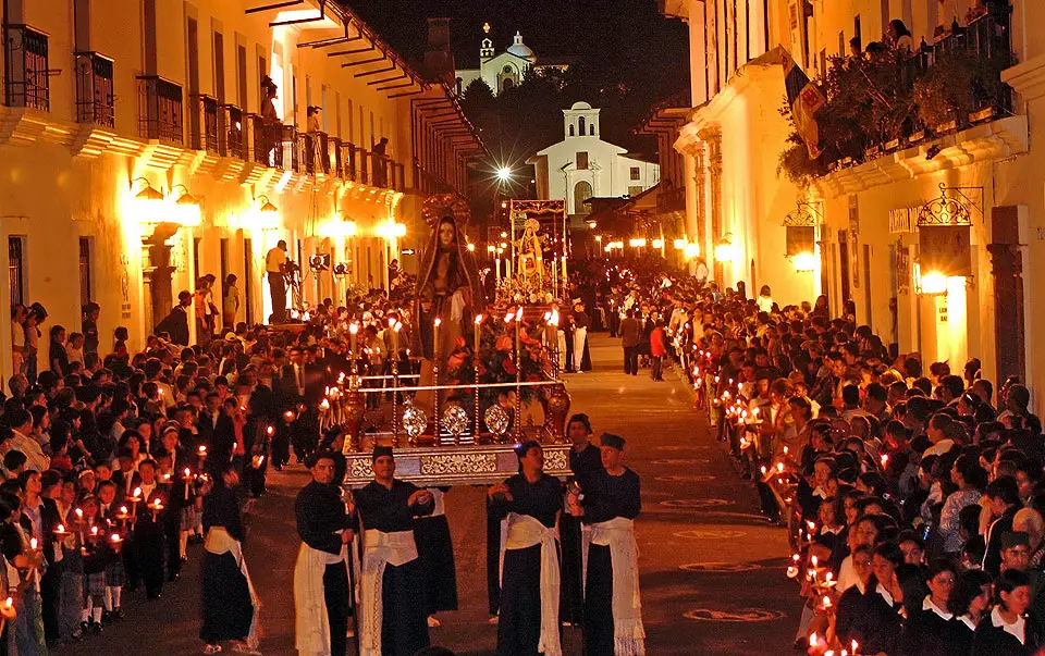 La increíble semana santa en Popayán