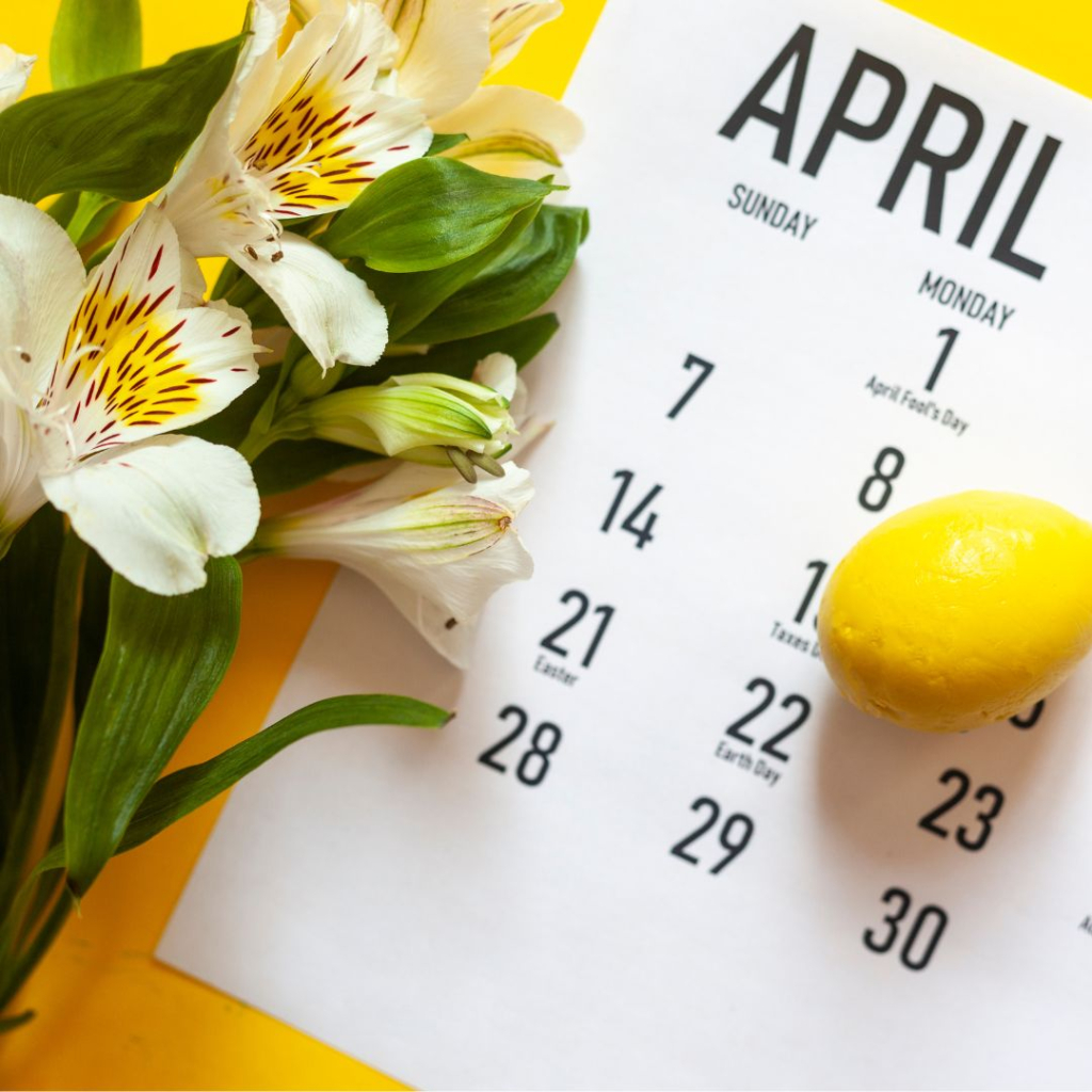 Calendrier d\'avril 2025 en Colombie